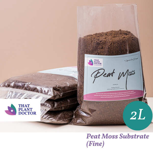 Peat Moss Substrate (Fine) (2L) | Shopee Singapore