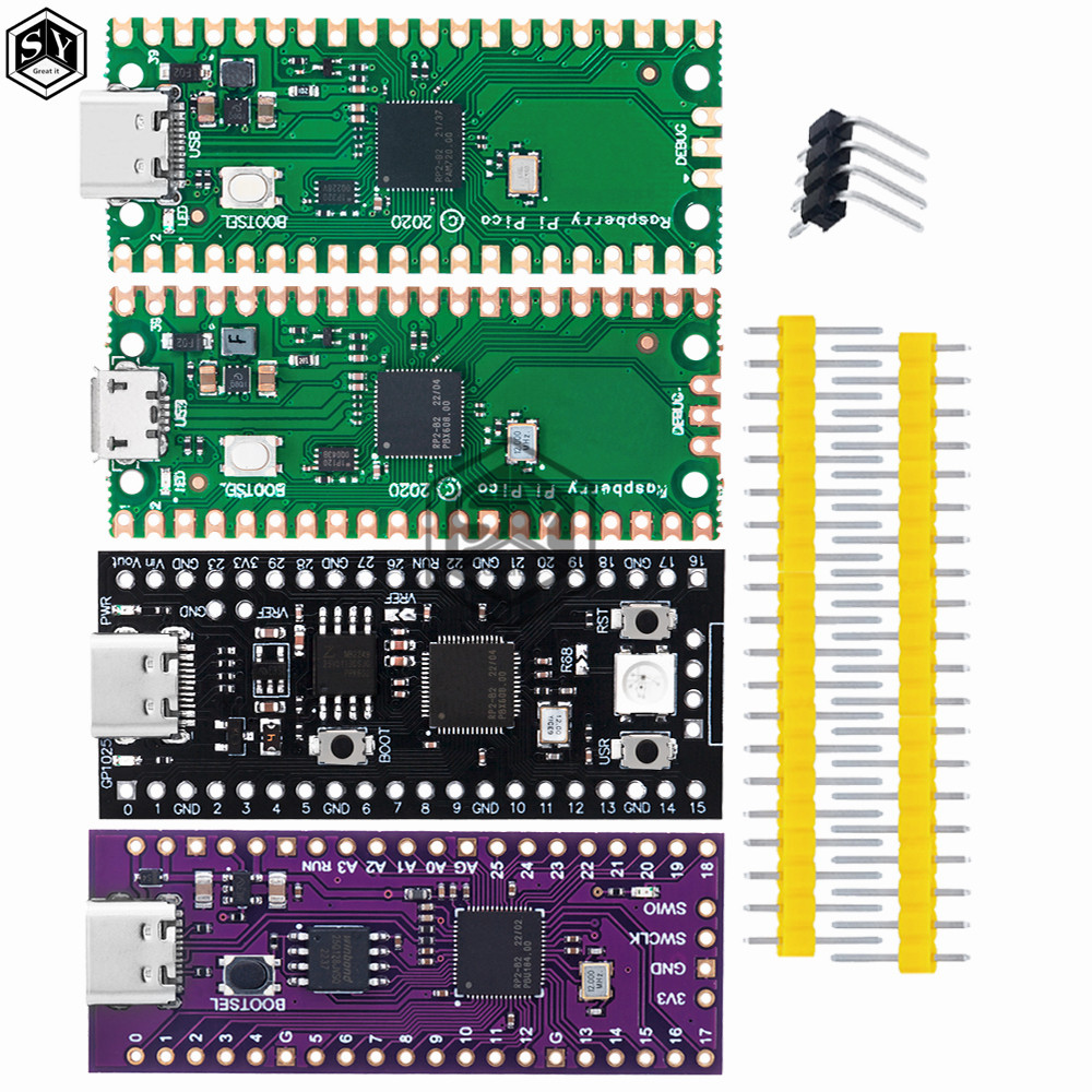 High-Performance For Raspberry Pi Pico Development Board Microcontroller Board RP2040 Cortex-M0 ...