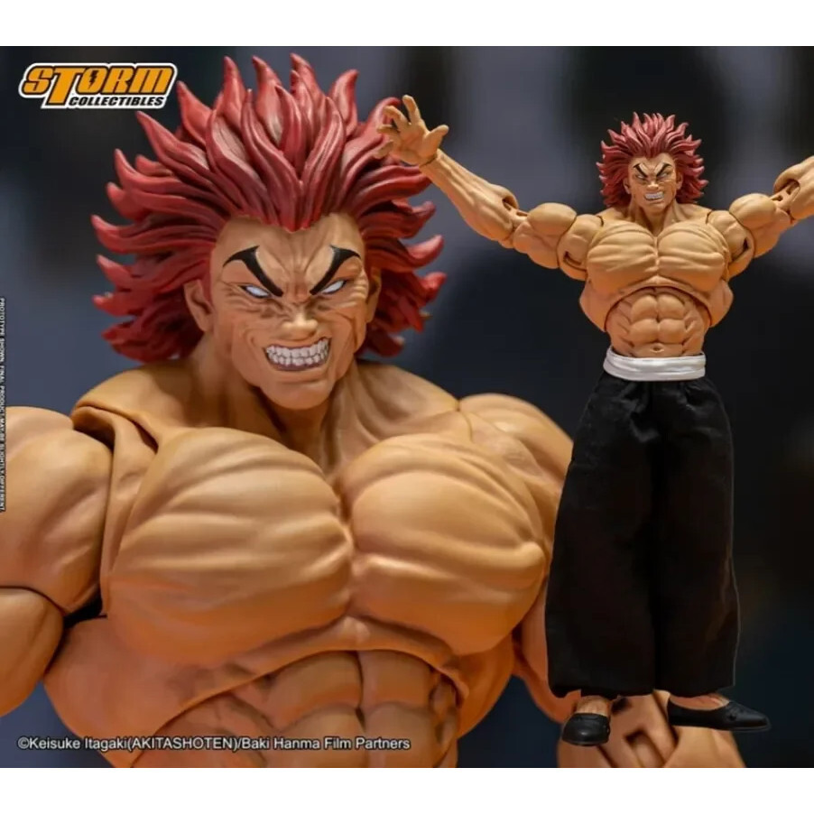 Storm Toys Hanma Yujiro Figure St 1/12 Grappler Serie Anime Figures ...