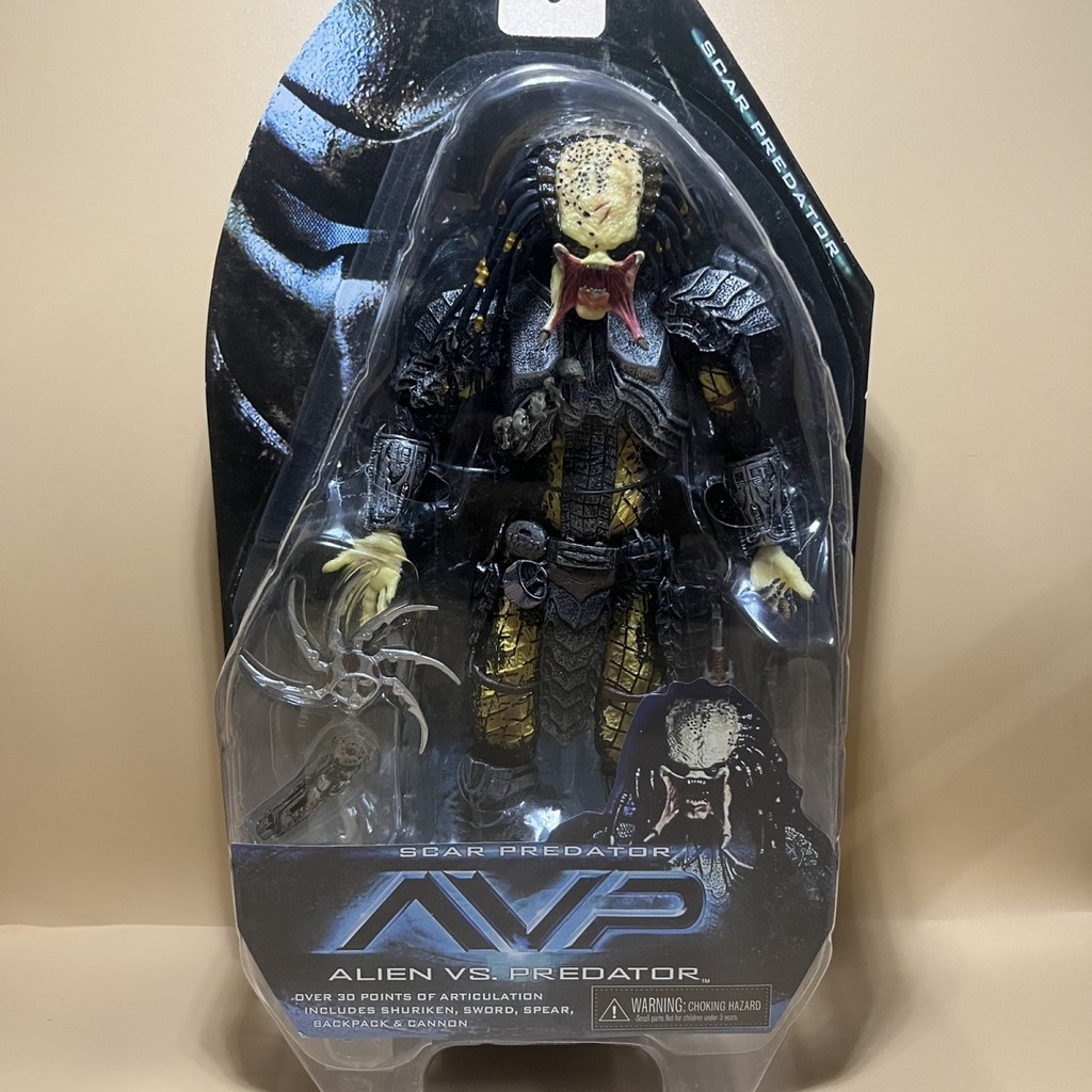 NECA Predator AVP Jagged 14th Wave/14th Generation Cat Face Celtic Scar ...
