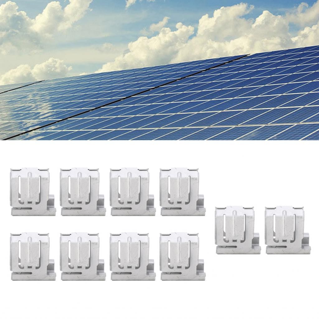 Supergoodsales Solar Quick Fit Grounding Fasteners Panel Mounting ...