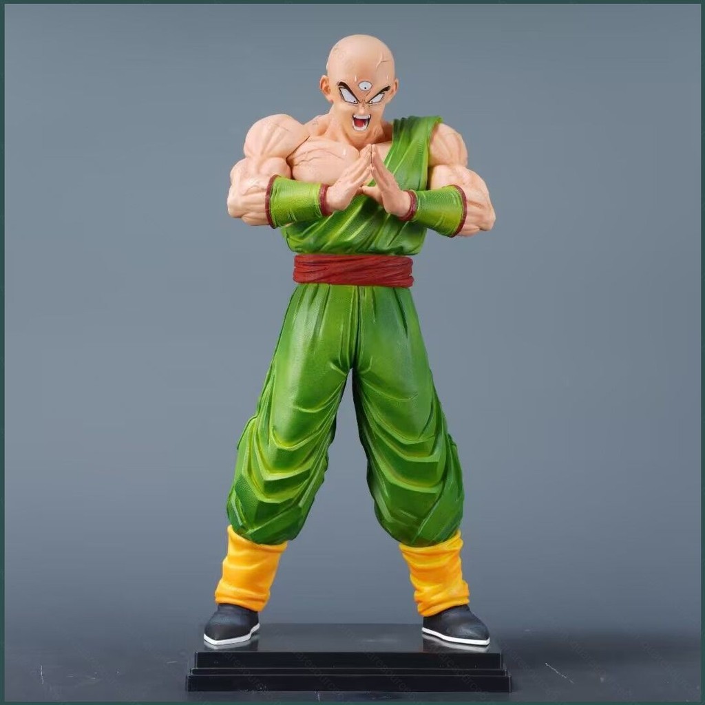 Squ6 Dragon Ball Action Figure Tien Shinhan Three eyes Model Dolls Toys ...