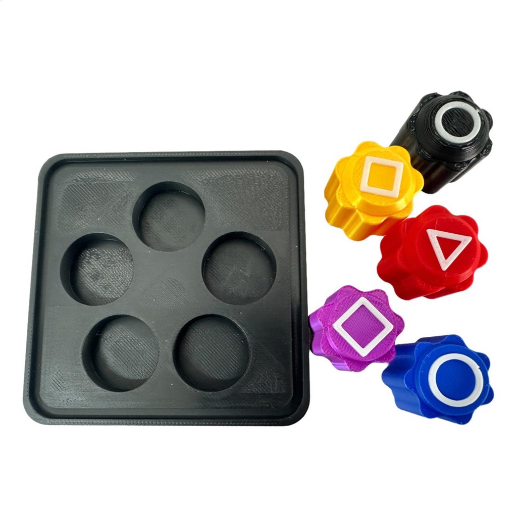 Squid Game 2 Gonggi Stones Traditional Korean Folk Game Sets Hand Eye ...