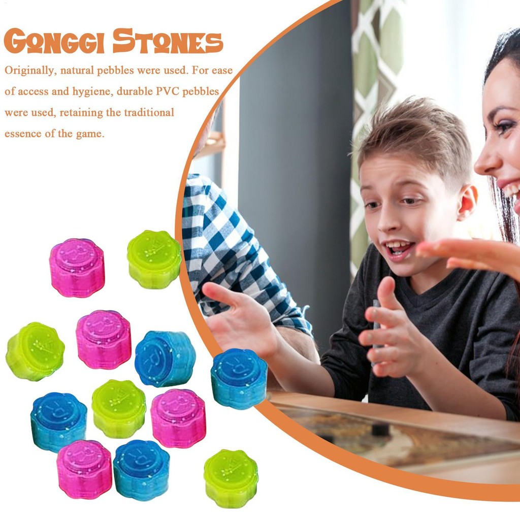 Squid Game Stone Catching Game Gonggi Korean Game Stone Pebbles ...