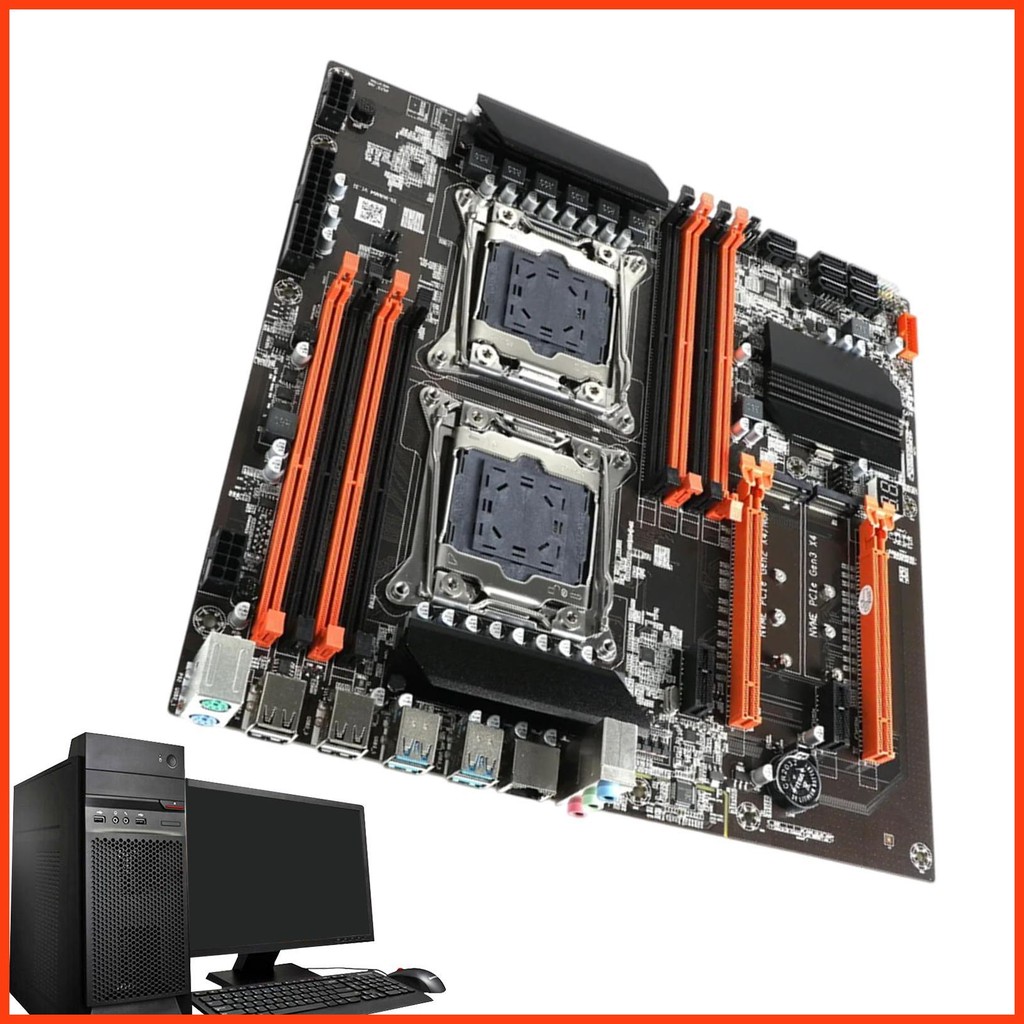 Computer PC Mainboard Double Channel PC Motherboard X99 CPU Motherboard ...