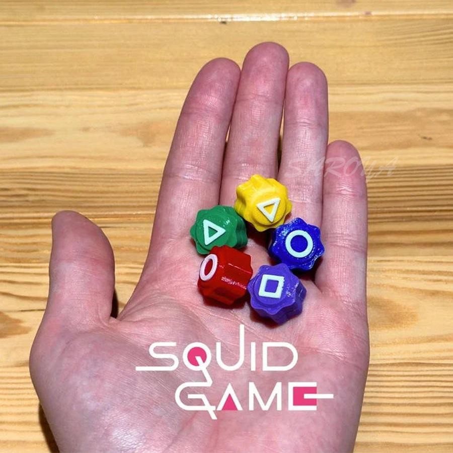 NEW Squid Game 2 Gonggi Stones Games Traditional Korean Stone Catching ...