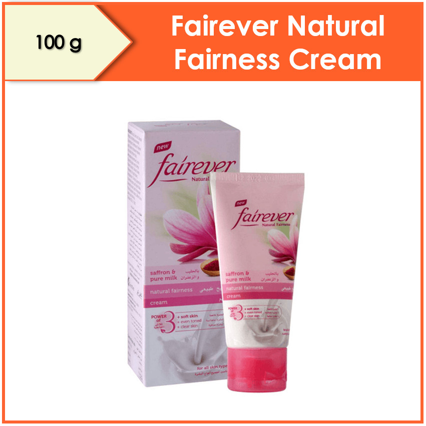 Fairever Saffron & Pure Milk Natural Fairness Cream Fruits Extracts ...