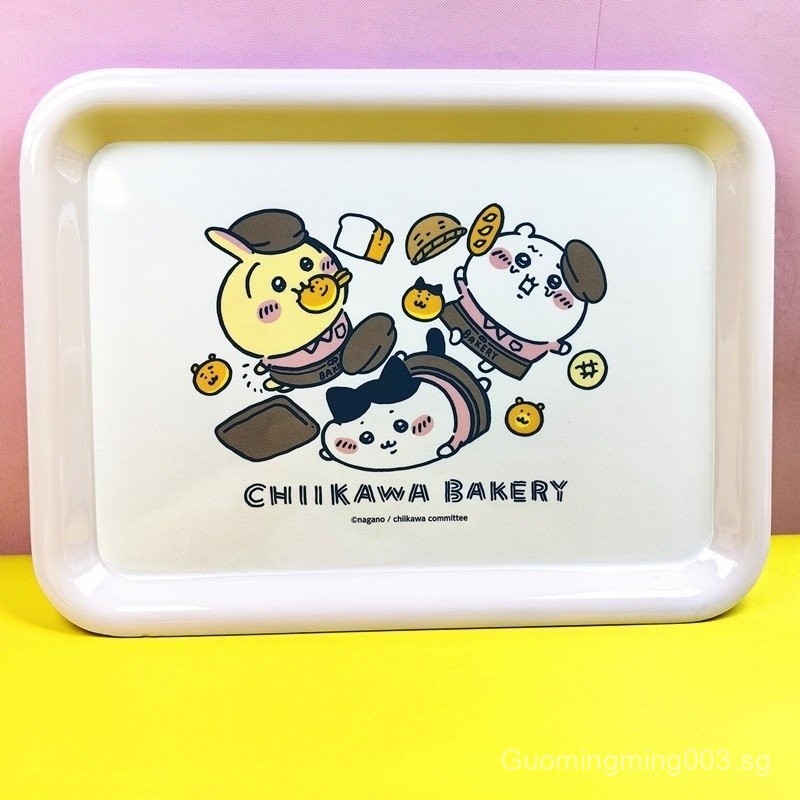 Giicawa Cartoon Young Girl Fly Fruit Snack Plate Dining Tray Mocking ...