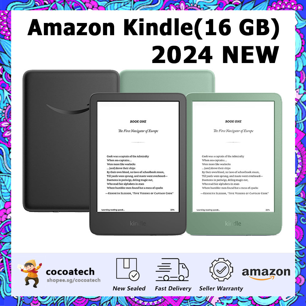 Amazon Kindle 11th Gen (16 GB) 2024- Lightest and most compact Kindle ...