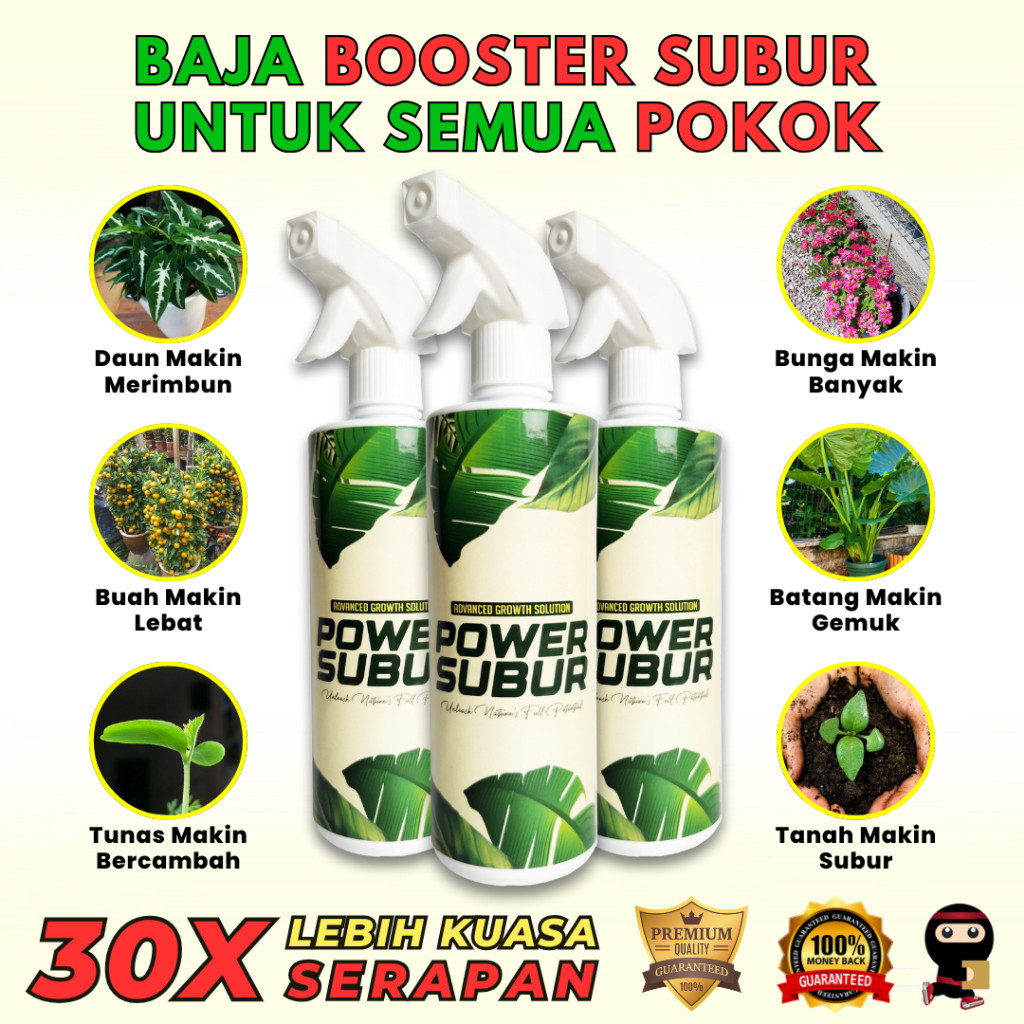 Baja POWER SUBUR Baja Subur Baja Buah Baja Bunga Baja Serbaguna Baja ...