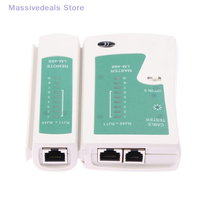 Massivedeals RJ45 RJ11 Network Cable Tester Cat5 Cat6 UTP LAN Cable ...