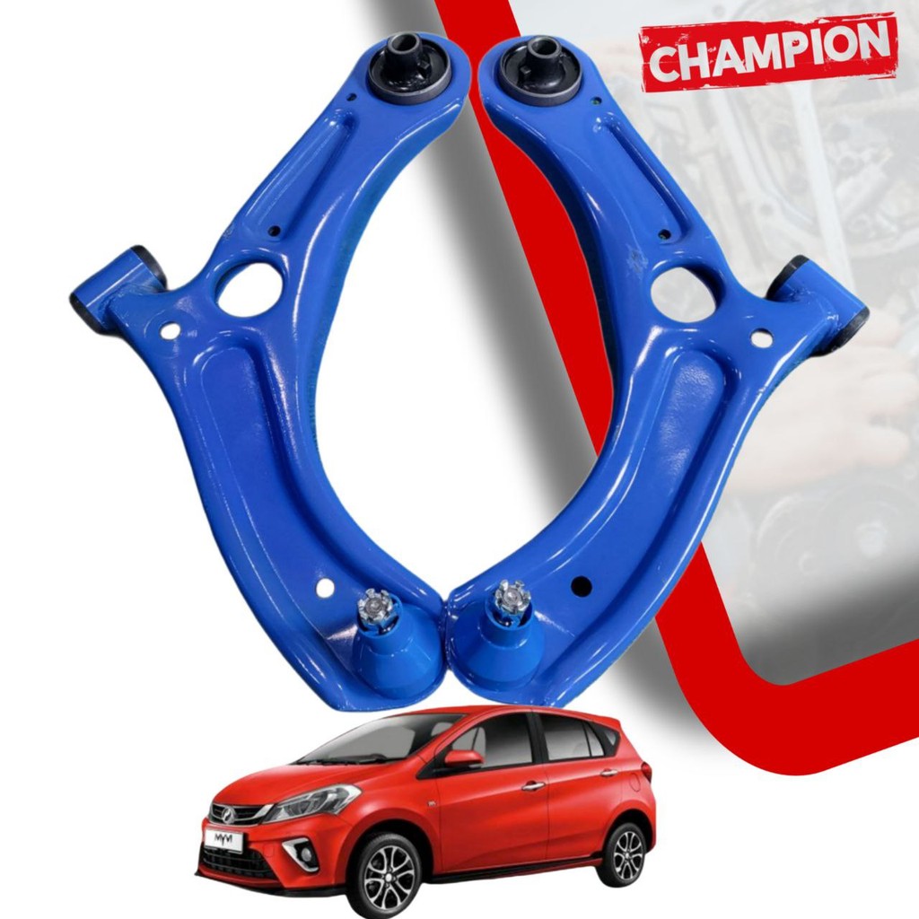 MARS HEAVY DUTY BLUE LOWER ARM FOR PERODUA MYVI 3RD GEN | Shopee Singapore