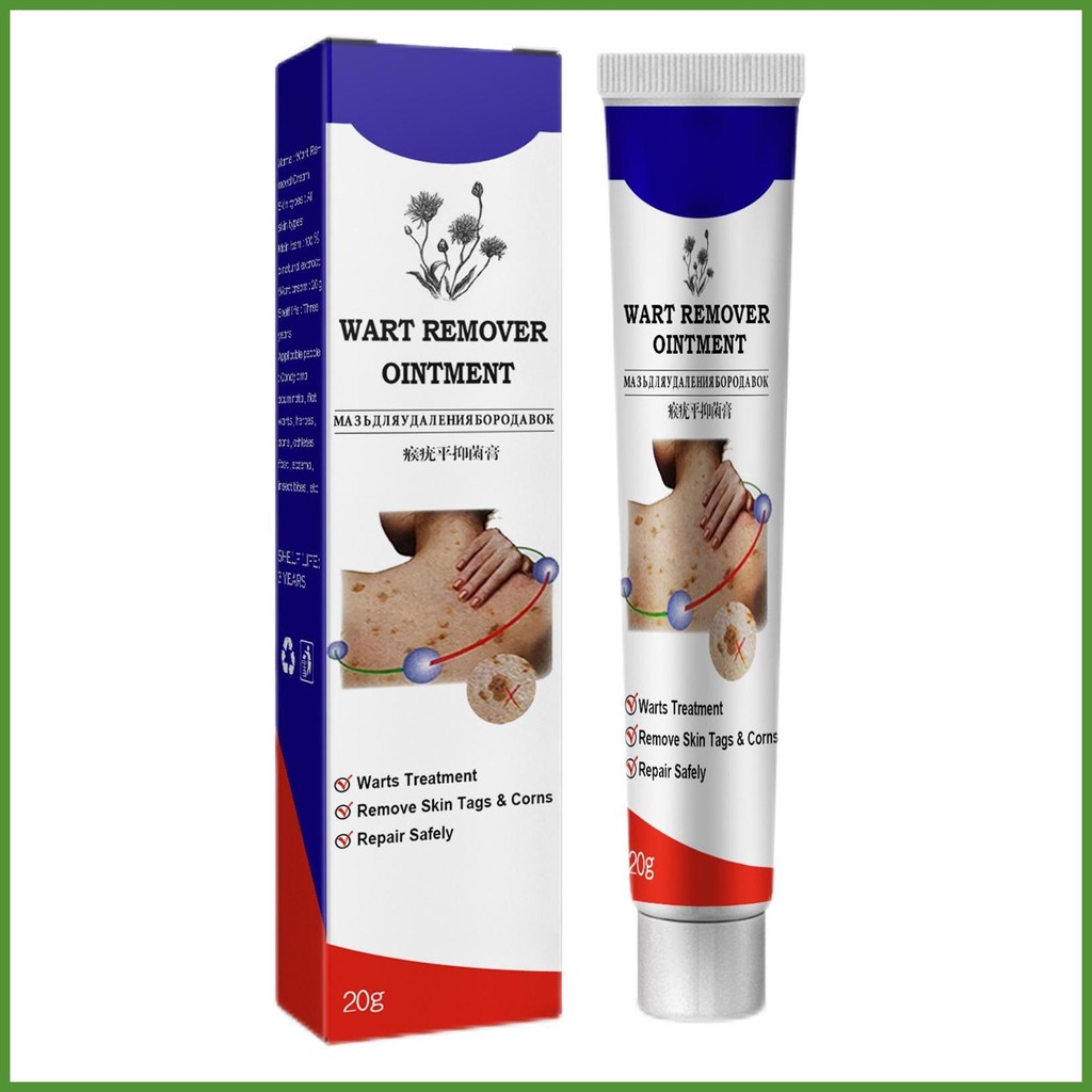 Flat Wart Remover 20g Flat Wart Skin Mark Cream Skin Repair Tool for ...