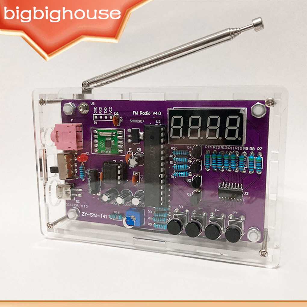 Electronic DIY FM Radio Kit For School Project 87-108MHz Assembly Set ...