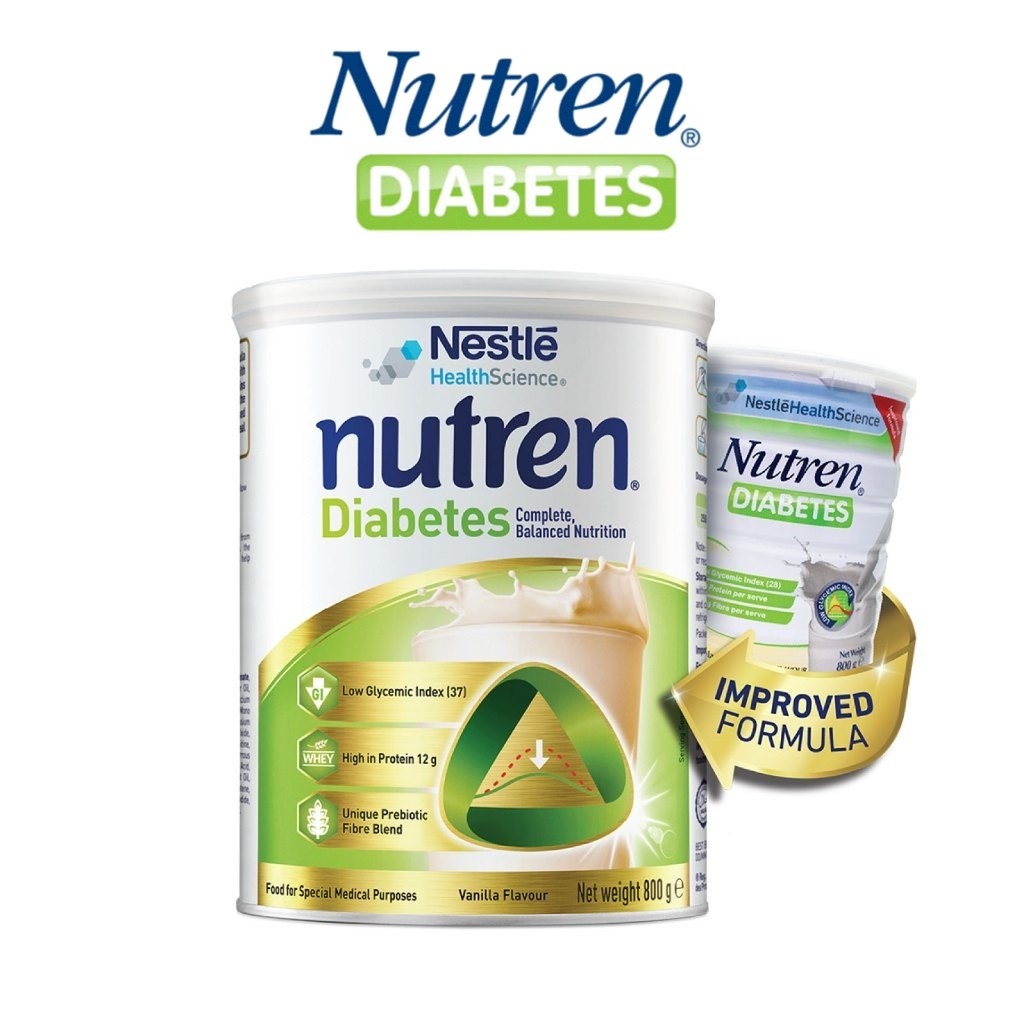 Nestle Nutren Diabetes Powder 800g | Shopee Singapore
