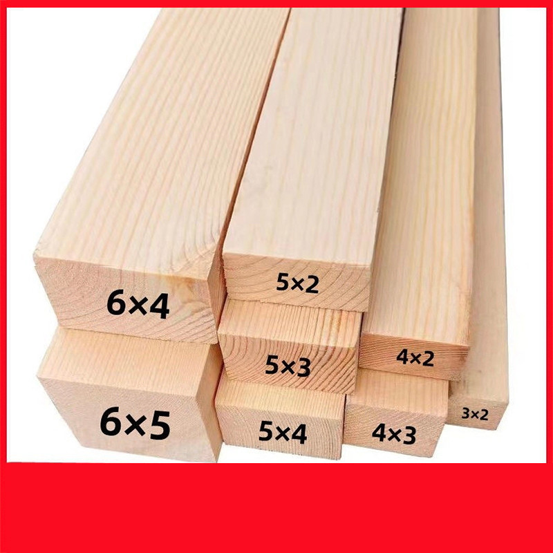 Wooden Board Log Long/Wooden Block DIY Solid Wood DIY Wooden Stick ...