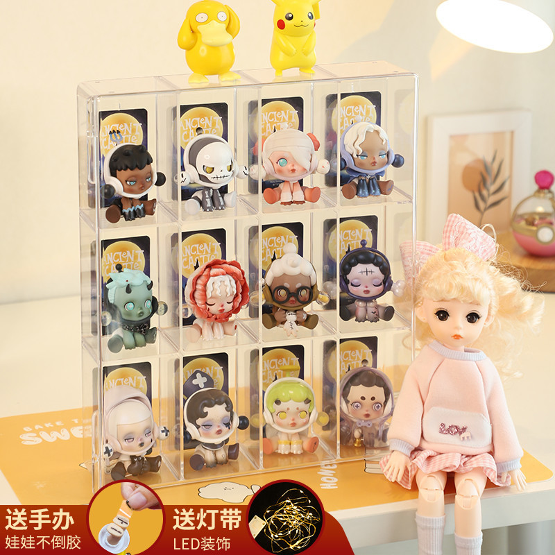 Pop Mart Storage Box Mystery Box Shelf Acrylic Doll Display Cabinet ...