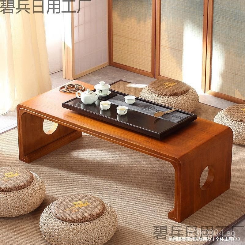 Tea Table Windowsill Solid Wood Low Table Small Table Kang Table Tatami ...