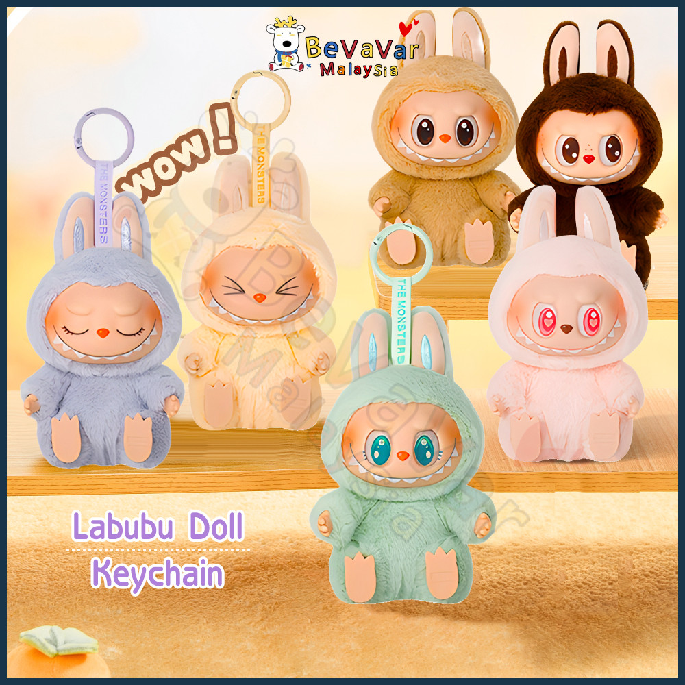 Bevavar Acrylic Case Anti-dust Labubu Storage Box Labubu Transparent ...