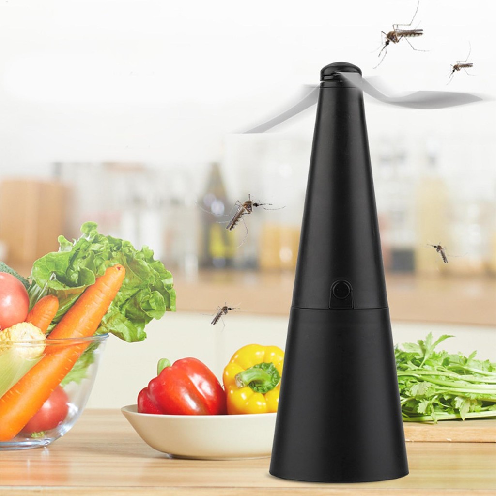 Table Fly Fan Food Spinning Fan Fly Swatter Rechargeable Table Fans for ...