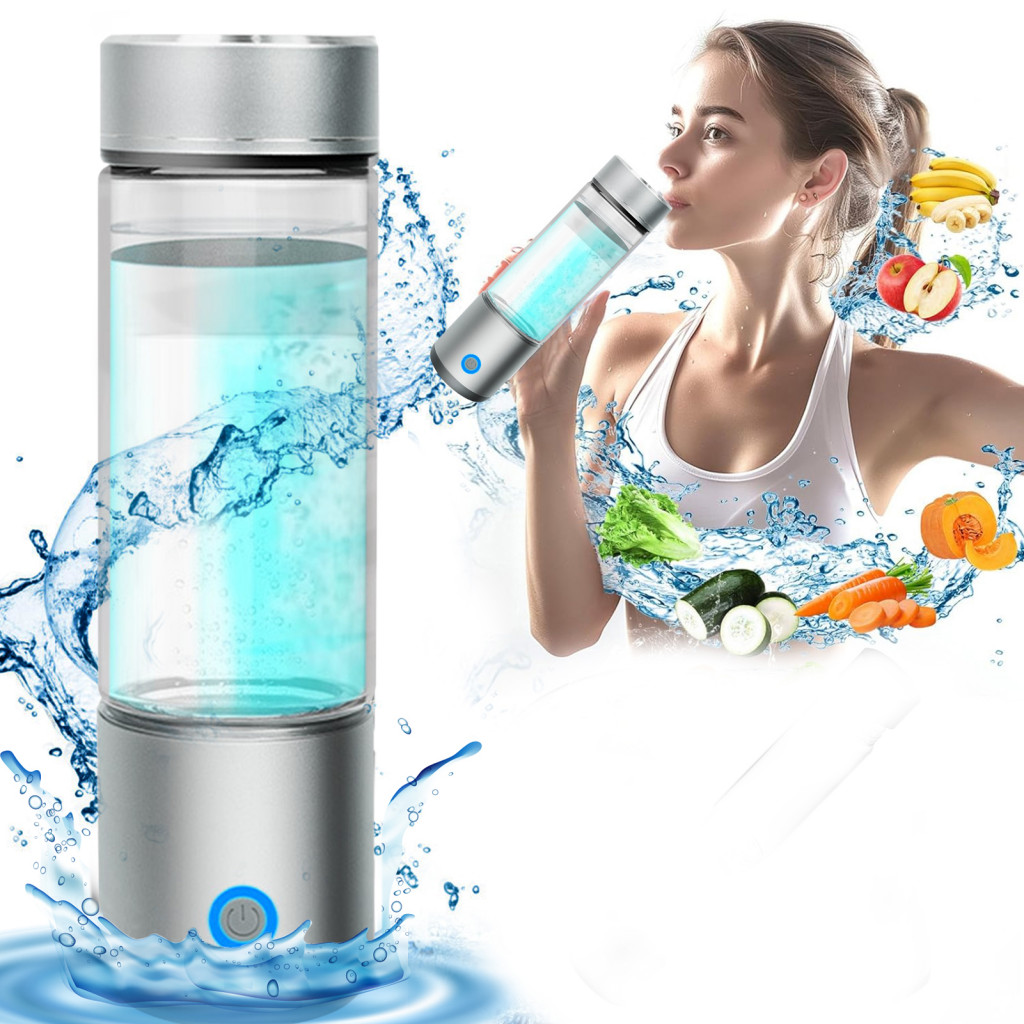 olimpidd| Travel-friendly Hydrogen Water Bottle Hydrogen Water Ion Generator Portable Hydrogen ...