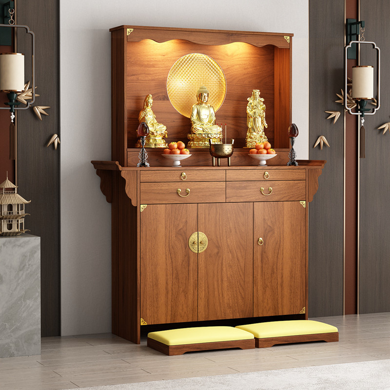 Q-8/Buddha Cabinet Altar Buddha Cabinet Buddha Shrine Clothes Closet ...