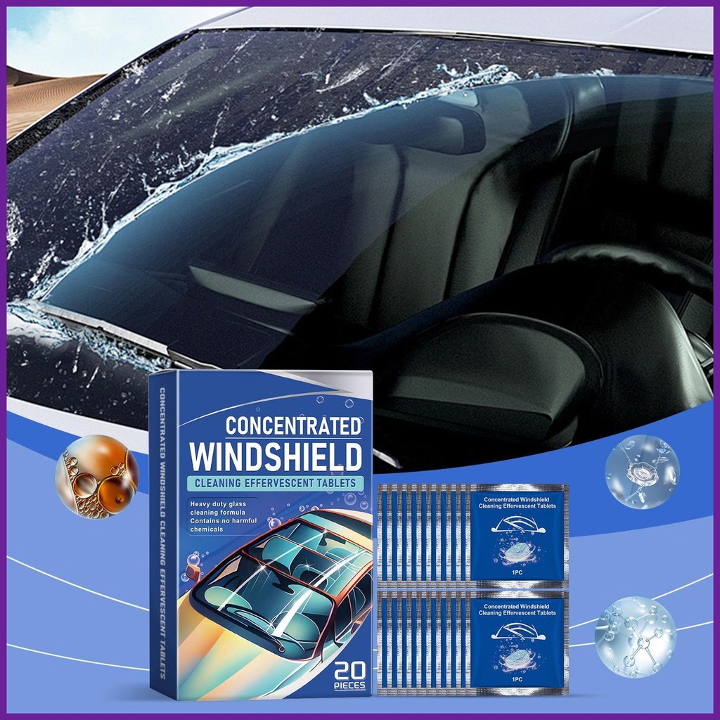 For Car Concentrated Clean Tablets Concentrated Windshield Fluid Tablet ...