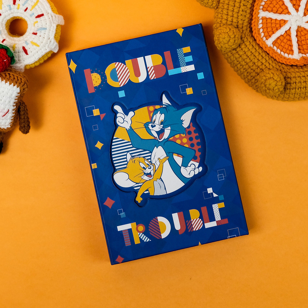 Gan Tom and Jerry Magnetic Trifold Coloring Page Notebook Student ...