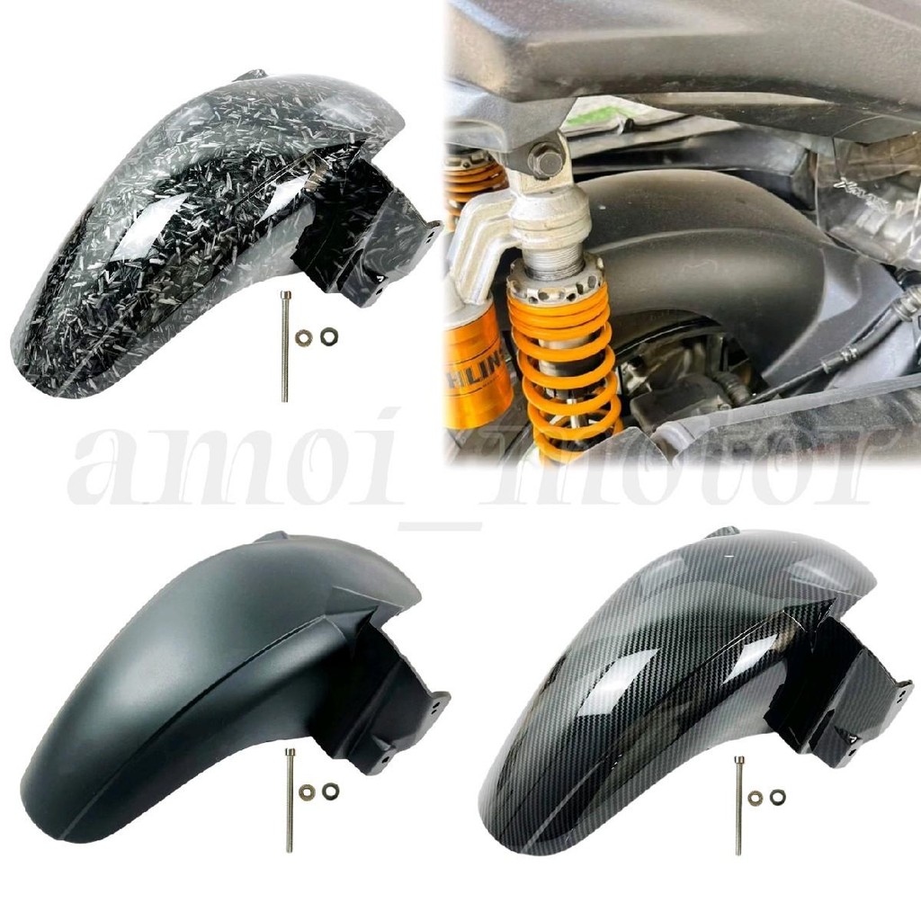 XMAX V1 V2 MUDGUARD BELAKANG REAR HUGGER ABS FENDER REAR WHEEL COVER ...