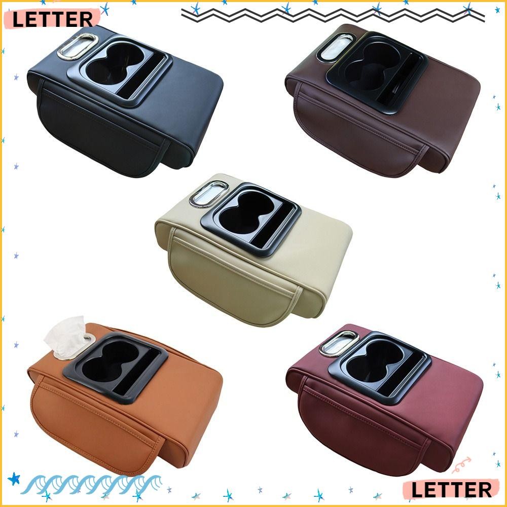 LETTER1 Center Console Armrest Cushion, Portable Multifunctional ...