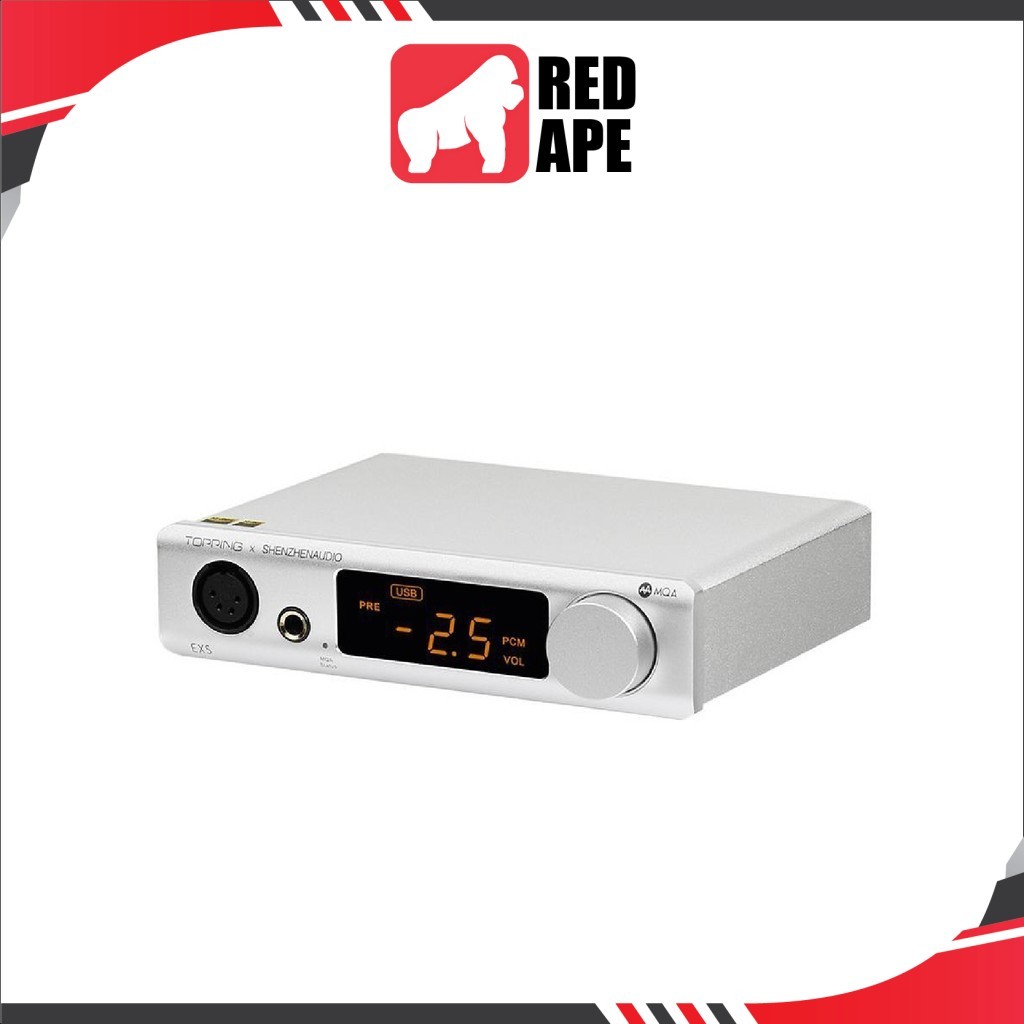 Topping EX5, Desktop DAC and Amplifier: with Bluetooth 5.0 LDAC DSD512 PCM 768kHz Hi-Res Audio ...