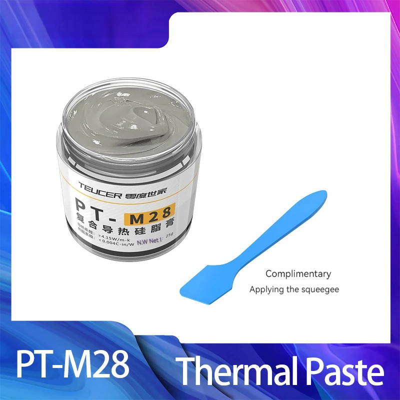 PT-M28 Thermal Grease Composite Thermal Conductive Silicone Grease Heat ...