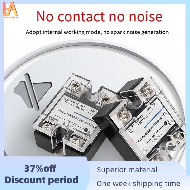 Single Phase Solid State Relay Single Phase SSR DC Control AC Solid State Relay 25A | Shopee ...