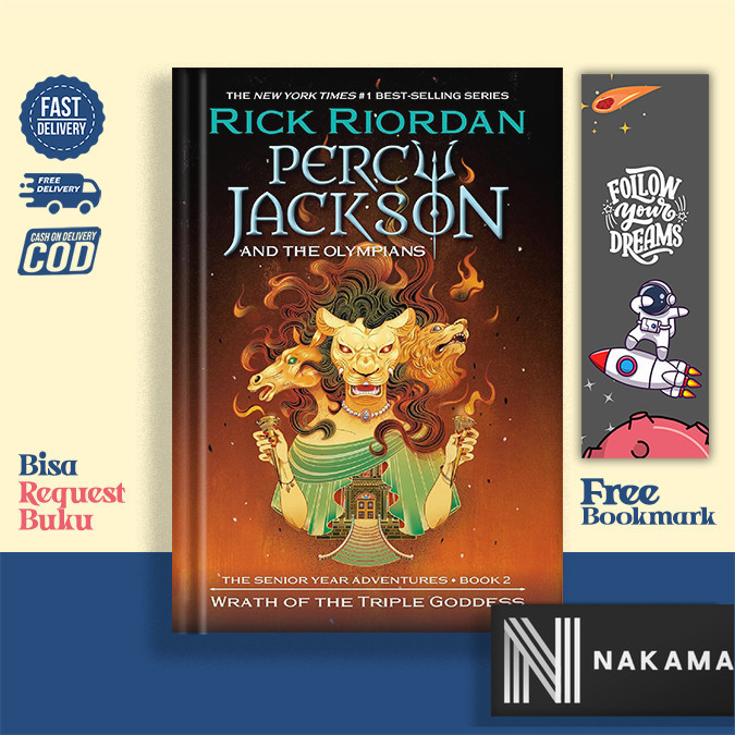 Wrath of the Triple Goddess Percy Jackson and the Olympians by Rick ...