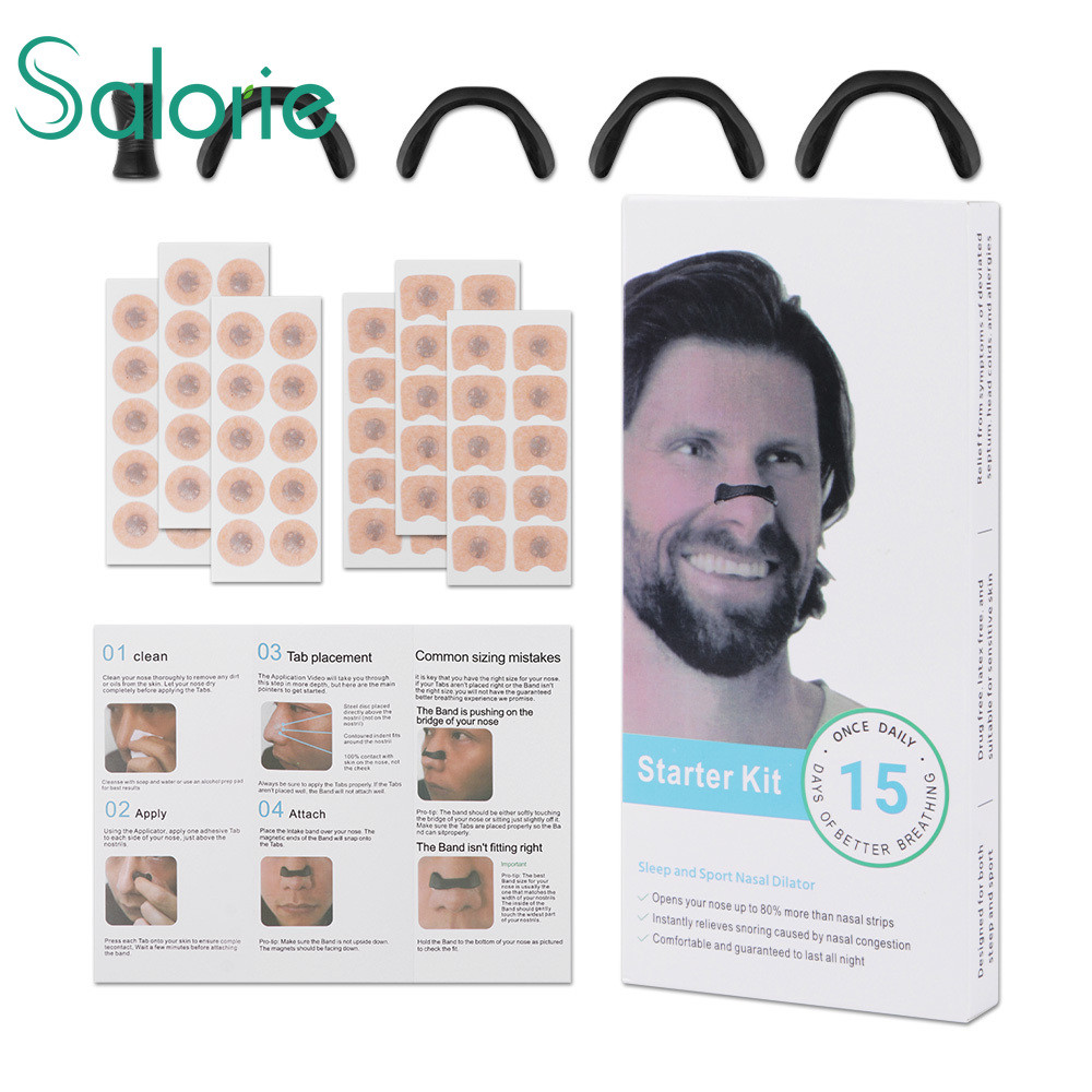 Sport Nasal Dilator Sleep Nasal Breathing Dilators Starter Kit Nose ...