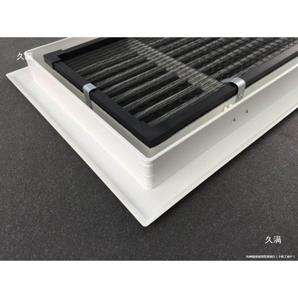 Plastic Steel Air Conditioner Openable Air Inlet with Filter Net Return ...