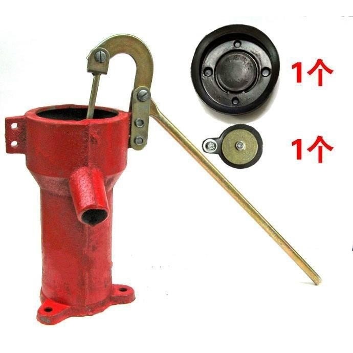 Underground Well Old-fashioned Rural Hand Crank Water Pump Primitive ...