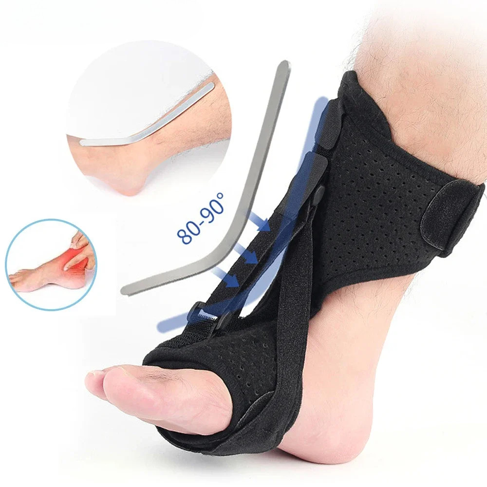 AFO Adjustable Foot Drop Orthotic Brace Plantar Fasciitis Recovery Foot ...