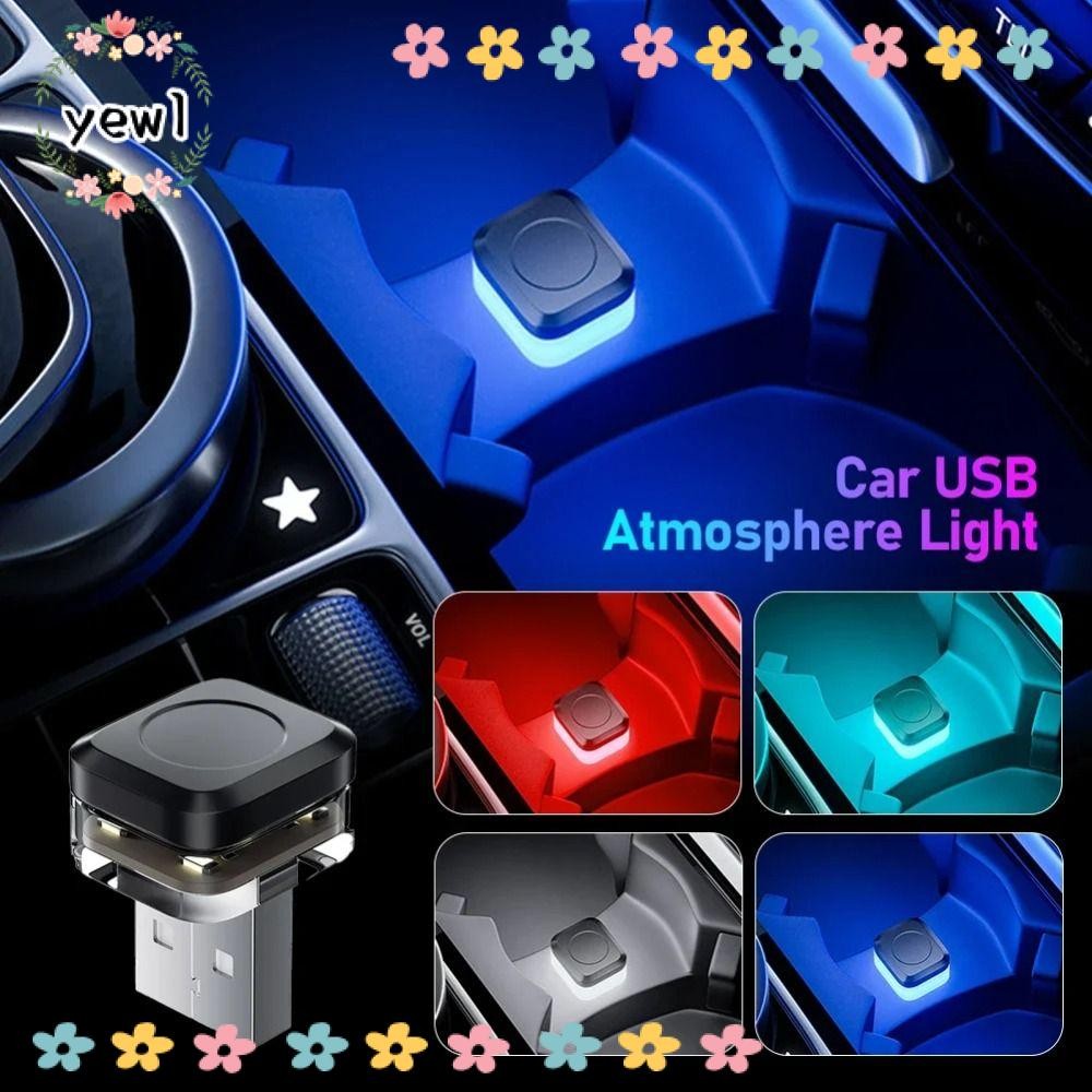 CEDAR Ambient Atmosphere Light, Universal Car Interior Accessories USB ...