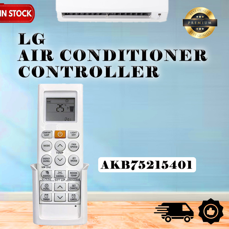 LG Aircon Remote Control with Jet Mode AC Air Conditioner Remote ...