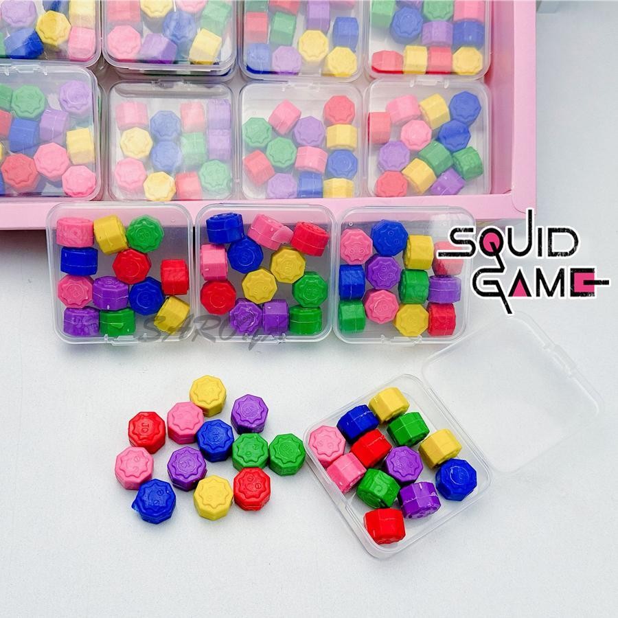 Squid Game 2 Gonggi Set 3D Printed Gonggi Stones Traditional Korean ...
