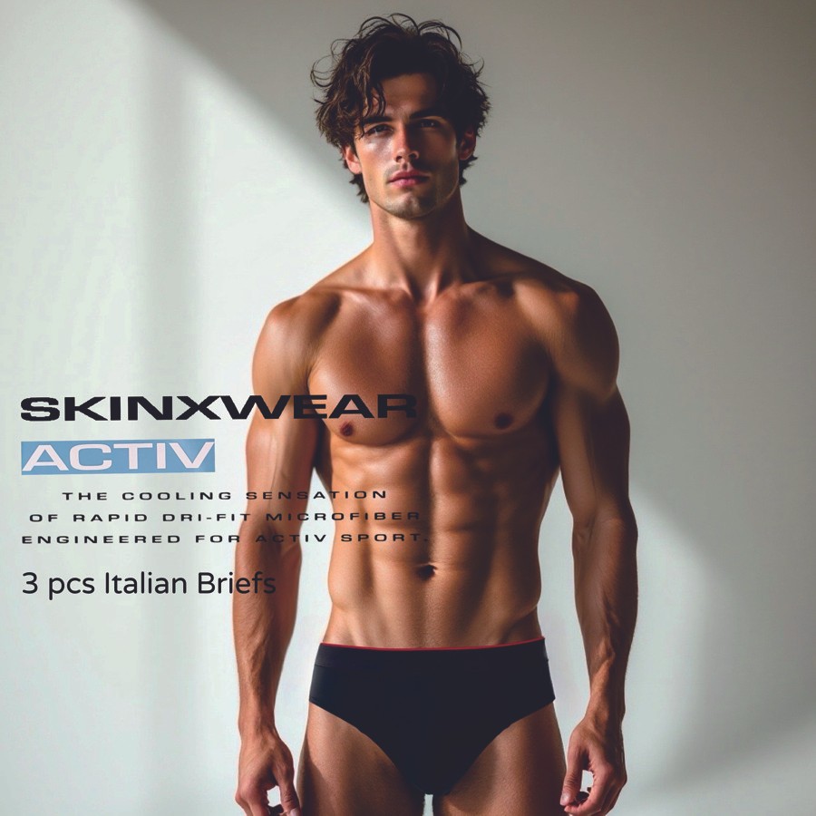 Skinxwear ACTIV Mini Briefs (3 in 1) | Shopee Singapore