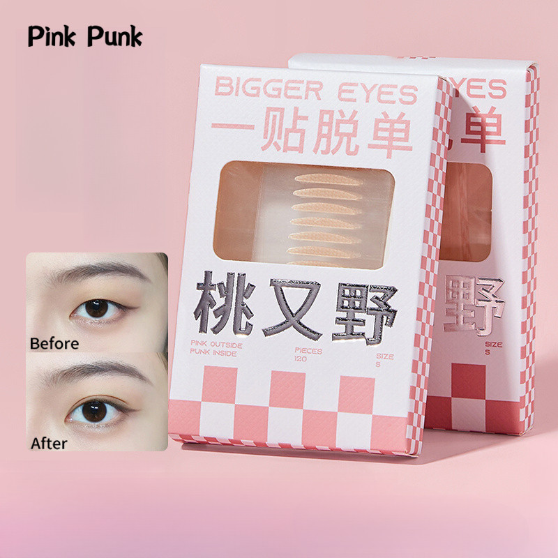 Arrebol Pink Punk Double Eyelid Patch Natural Markless Skin Double ...
