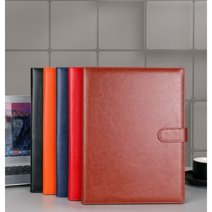 A4 Portfolio Folder Binder -Faux Leather Portfolio Folder With Cover ...