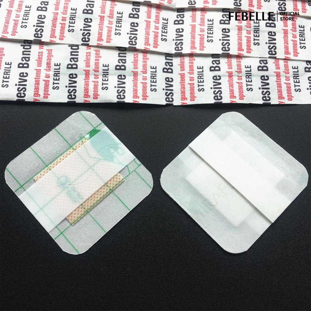 LIVESTAR 50/100Pcs 38*38mm Transparent PU Waterproof Wound Plaster Band ...