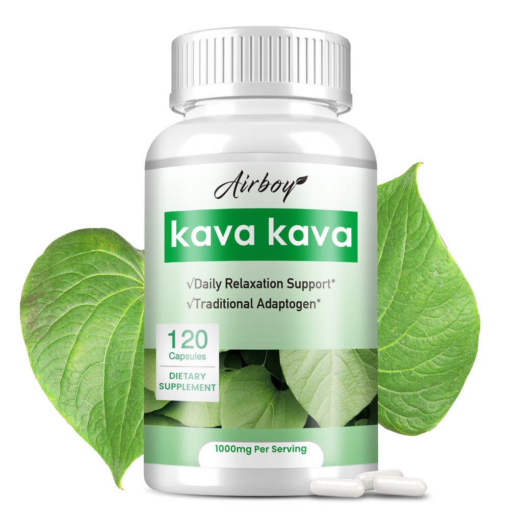 Kava root capsules | 1000 mg kava extract / for stress relief and ...