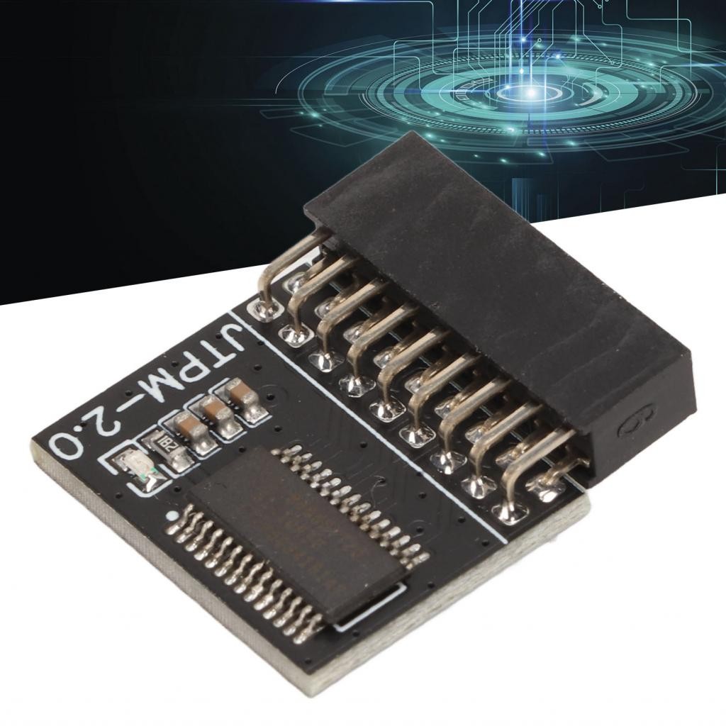 Havashop TPM2.0 Module 18Pin TPM System Components Motherboards for ...