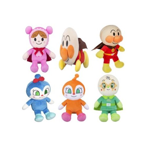 SEGA TOYS Anpanman Fluffy Smile Plush Toy S Plus Anpanman ,baby baby ...