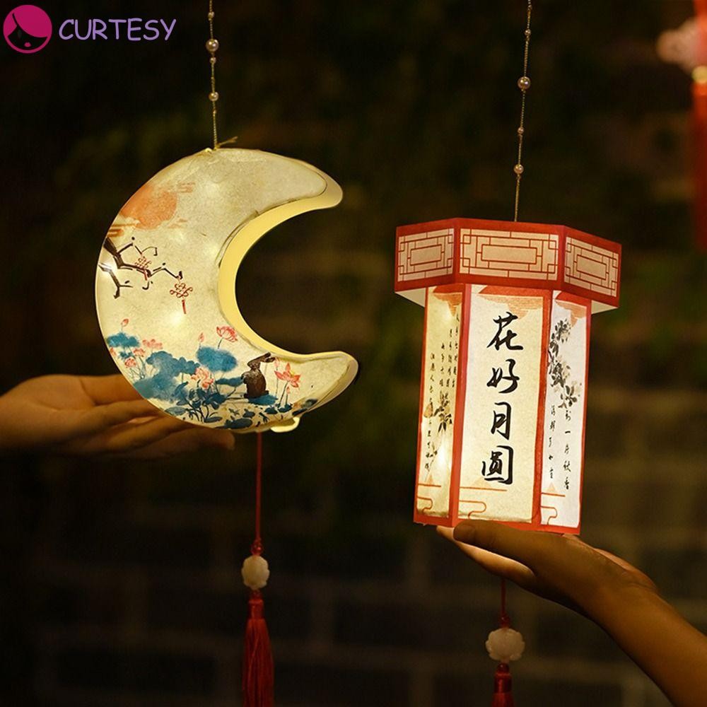 CURTESY Middle Autumn Festival Lantern, Paper DIY Craft Festival ...