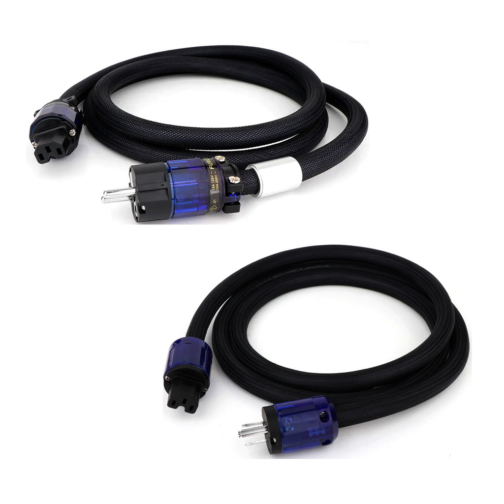 Hifi Power Cable Hi-end Power Cord with FURUTECH EU US Power Plug IEC ...